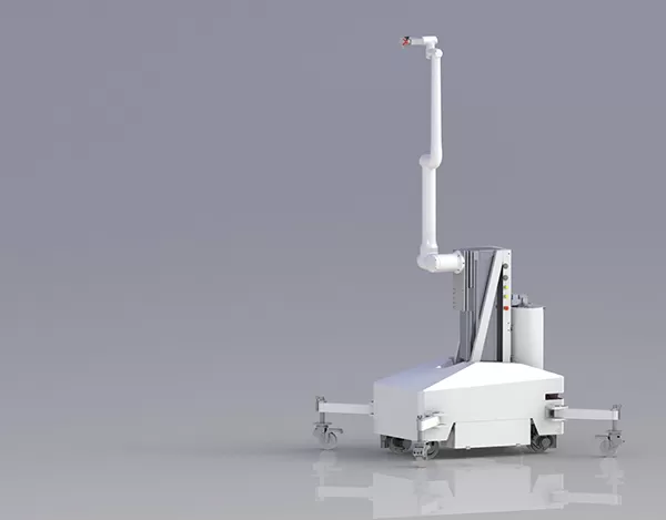 Automatic Latex Paint Spraying Robot (6.2m)